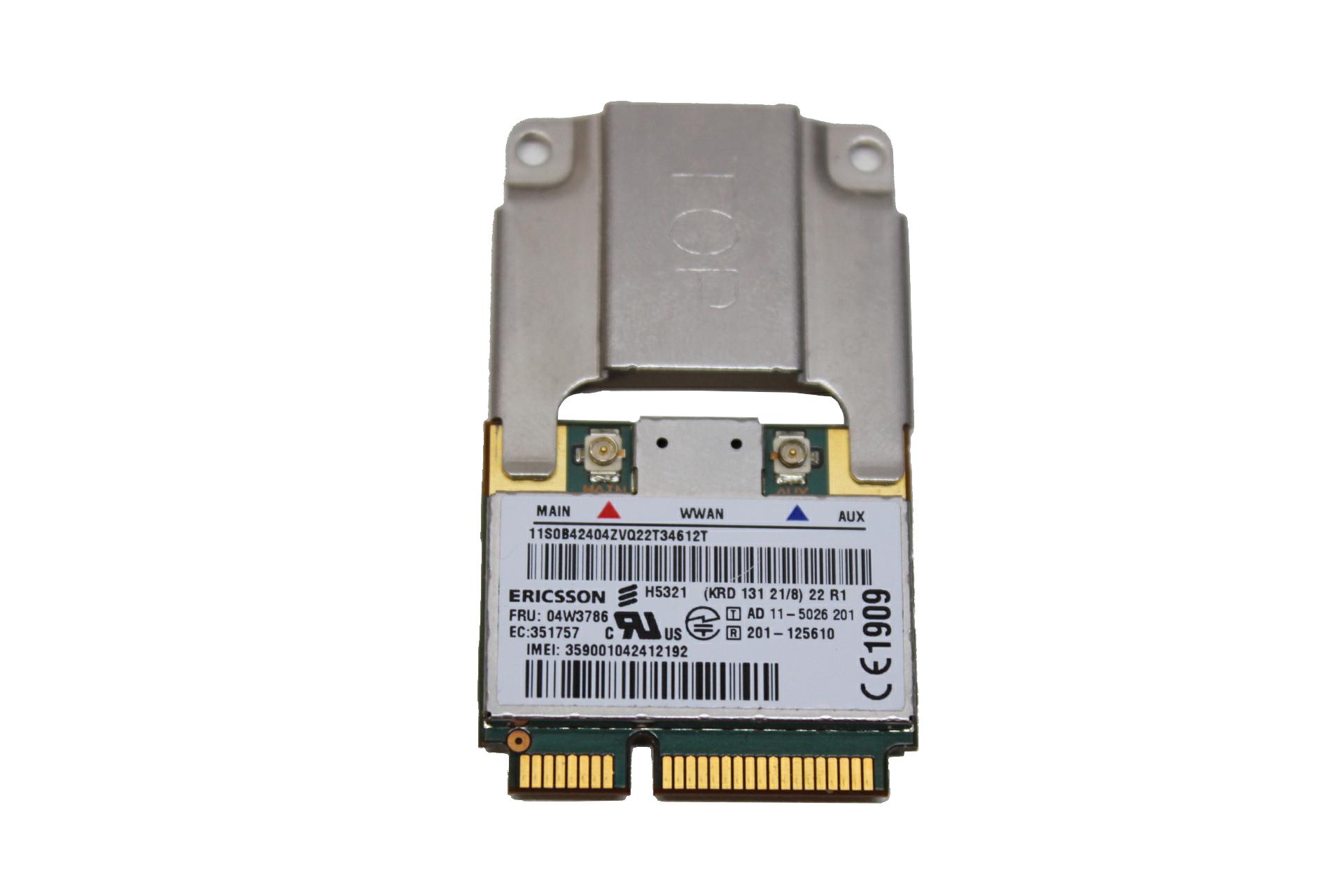 Lenovo ThinkPad Ericsson WWAN Modul H5321 FRU: 04W3786 für T430 s uvm ...