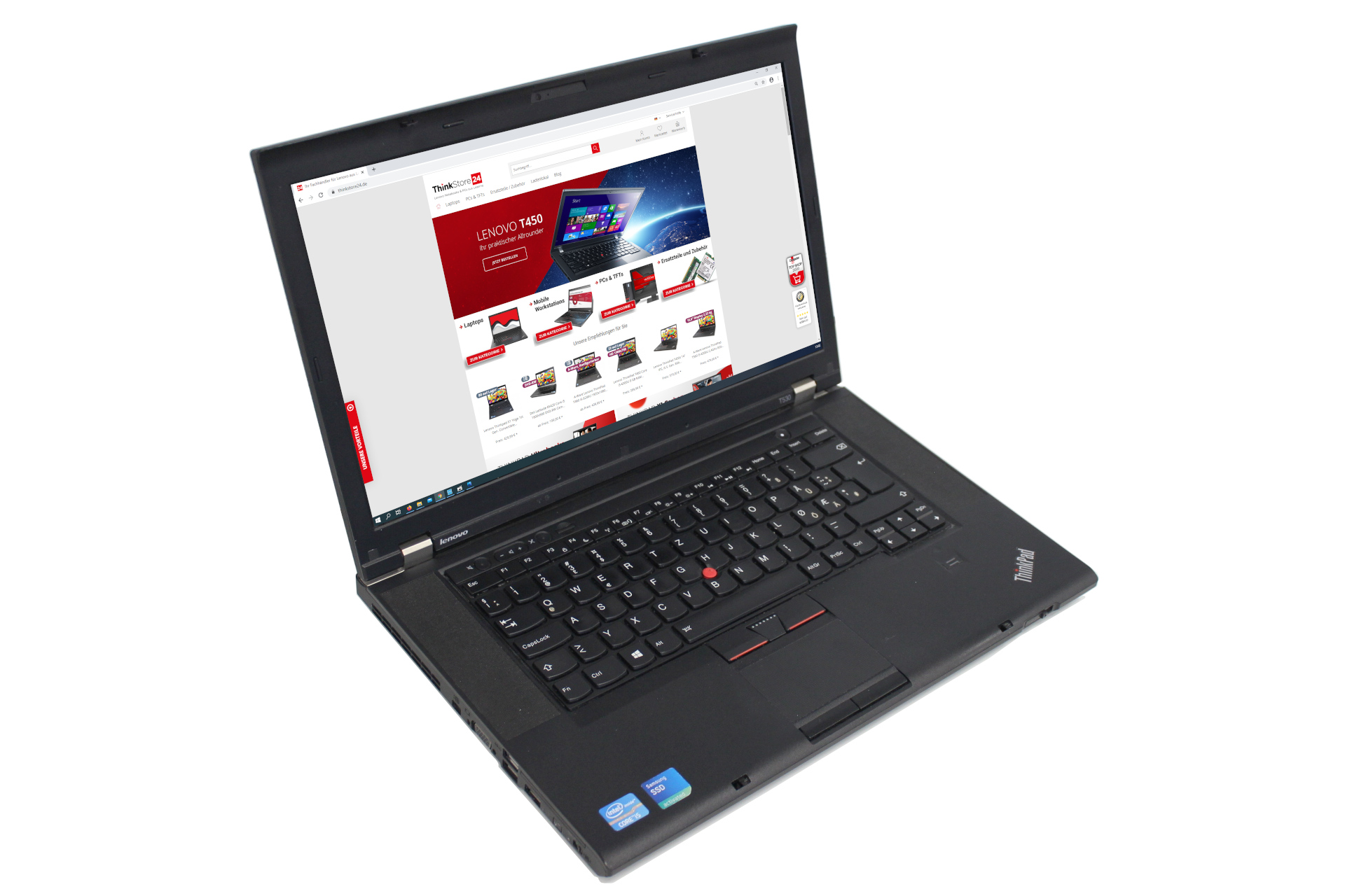 Lenovo ThinkPad T530 i7-3630QM 8GB RAM 128GB HDD FHD IPS DVD-RW NVIDIA ...